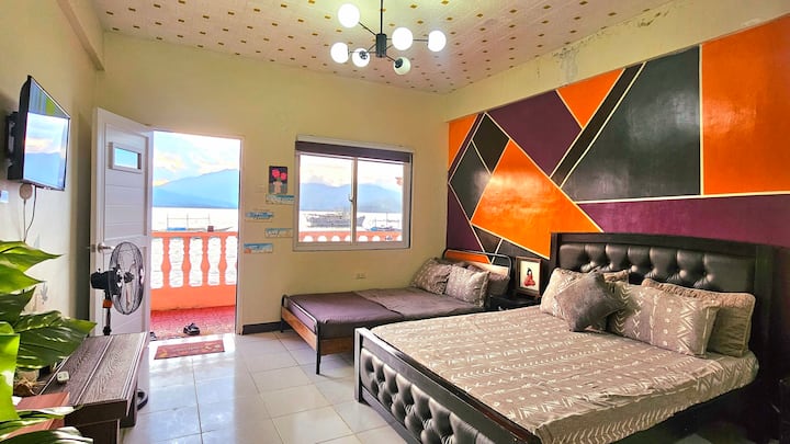 Beachfront Family Room Sea & Mountain View! - Philippines