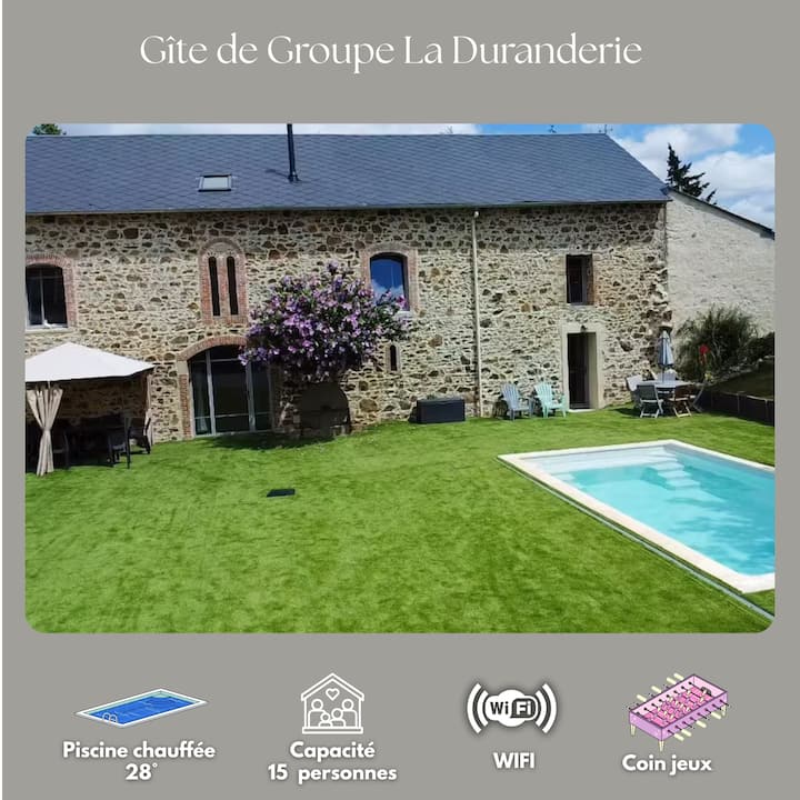 Ensemble De 2 Gîtes 15 Personnes - Puy du Fou