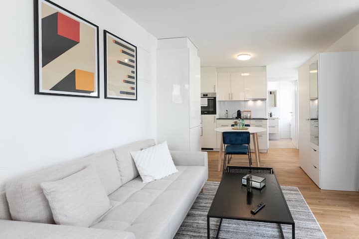 Studio Apartment & Free Parking & Balcony - St. Gallen
