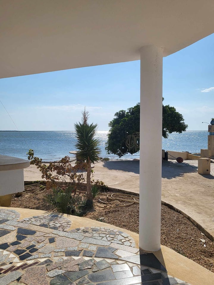 Pieds Dans L'eau - Sunset And Palm Trees - Kerkennah