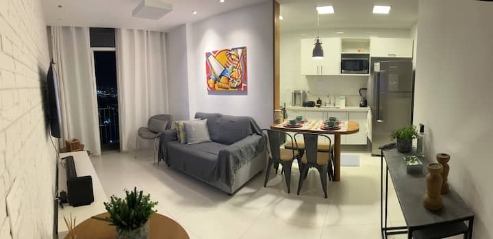 Lindo Apt Em Condomínio Fechado - Recreio dos Bandeirantes