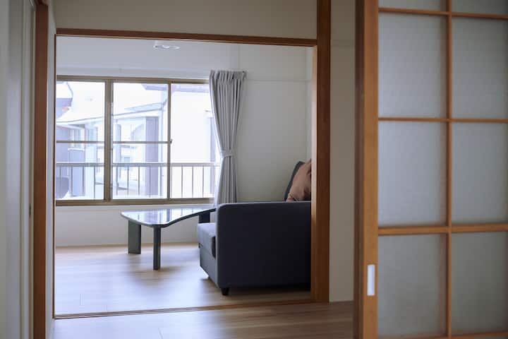 湯畑徒歩5分圏内　暮らすように泊まるアパート宿　最大3名 Shimai Stay 203 - Kusatsu