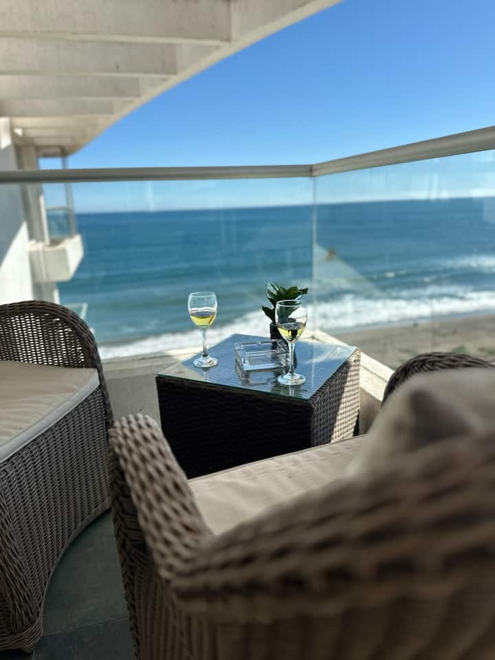 Hermoso Dpto Primera Línea Playa - La Serena