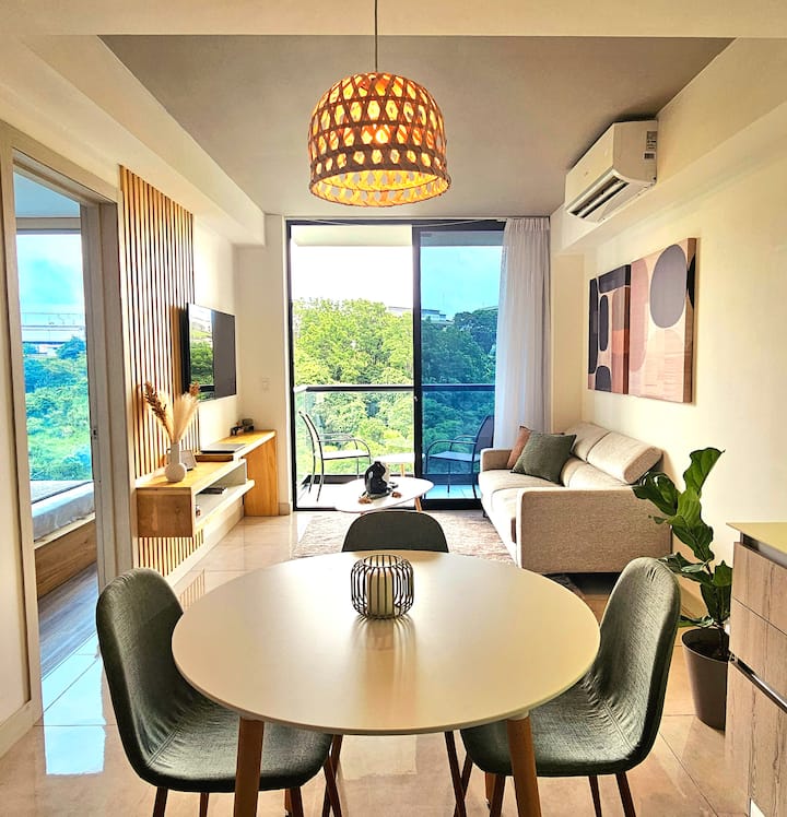 Apartmento Cozy Harmony Con Ac/piscina - San José