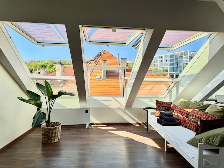 Tiny Loft, Great Panorama. - Budapest
