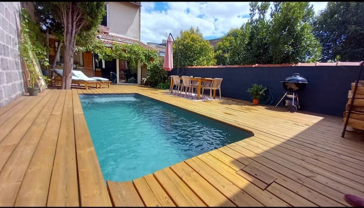 Maison De Ville Avec Piscine - Bordeaux