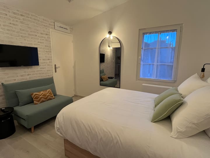 Studio Calme Tout Confort - 5 Min De La Gare - Mantes-la-Jolie