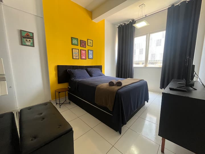 Loft No Centro-lapa, Consulado, Metrô, Praia E Ar! - Rio de Janeiro