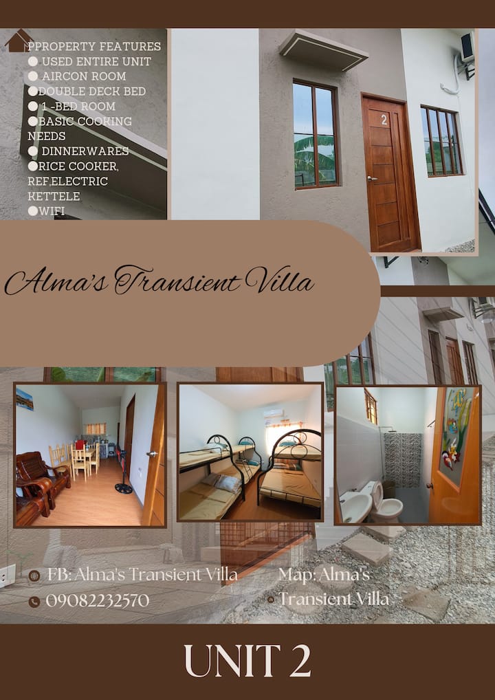 Alma's Transient Villa Unit 2 - Malolos