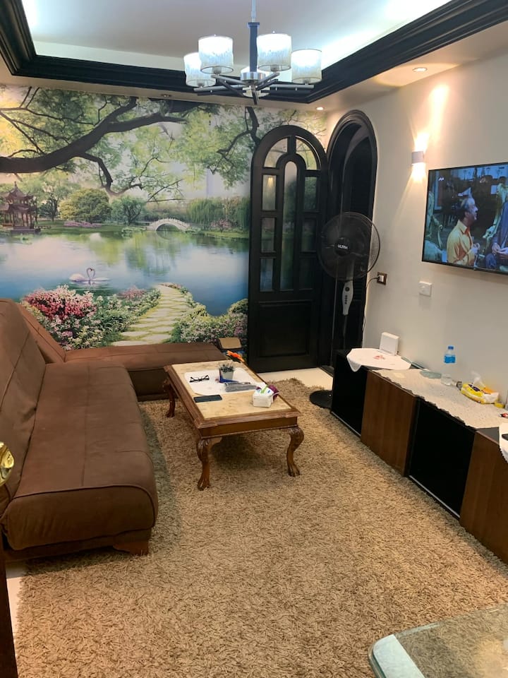 Enjoy Modern Studio Tv/ac/wifi By Tram/sea - Alexandrie, Égypte