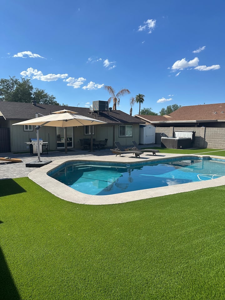 Los Feliz - Pool/hot Tub/firepit/bbq/chandler Mall - Chandler, AZ