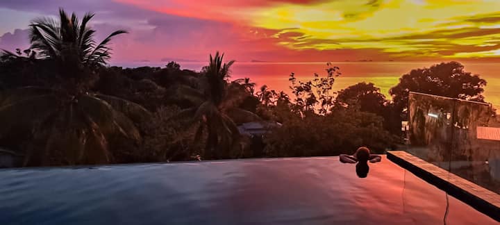 Villa Bianca, Piscine Privée Vue Mer! - Ko Pha Ngan
