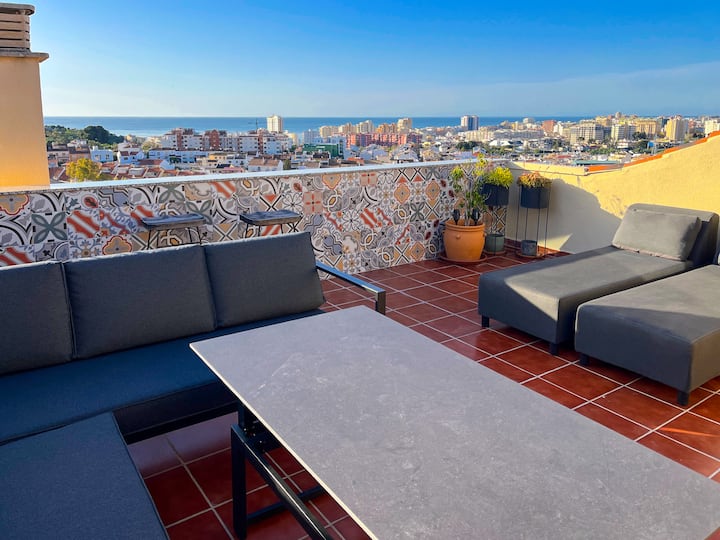 120 - Cozy Duplex Penthouse With Panoramic Views - Fuengirola