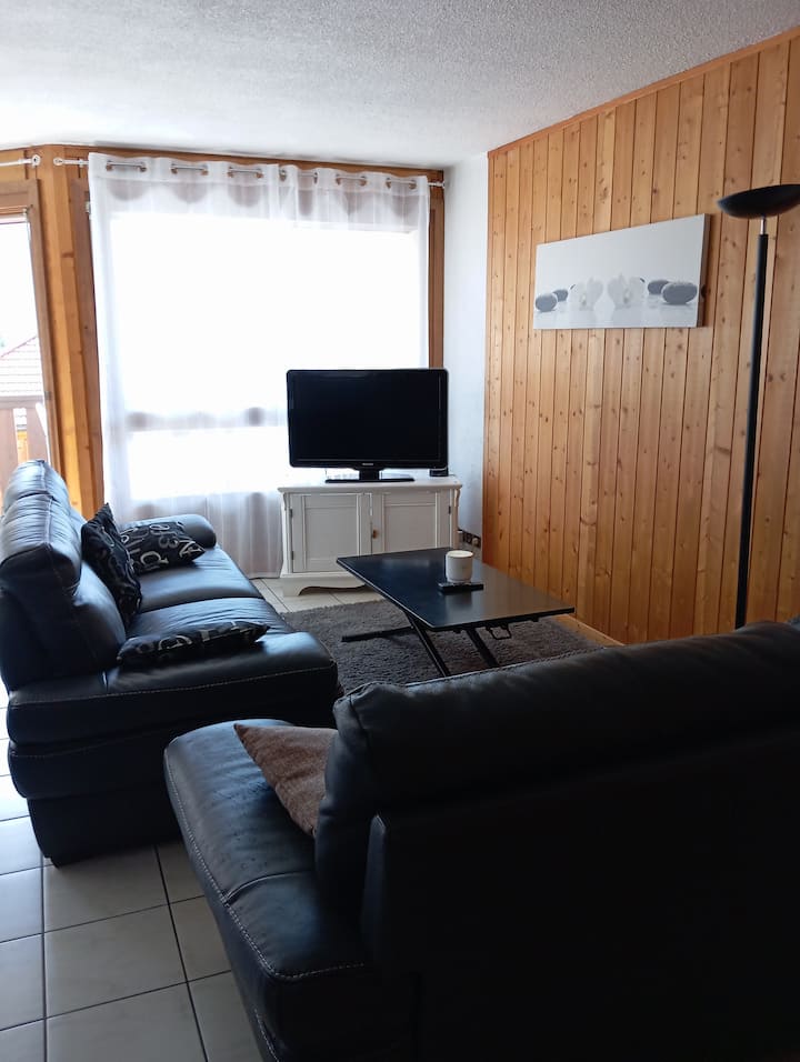 Appartement Familial Avec Vue Mont-blanc - Sallanches