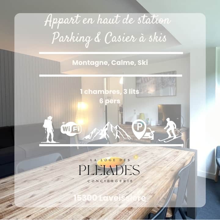 Appart,balcon Vue Sur Piste–parking &Casier à Skis - Le Lioran