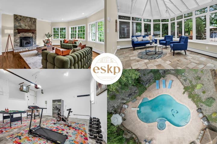 Group Retreat W. Backyard, Bbq, Gym, Games & More! - Westchester County, NY