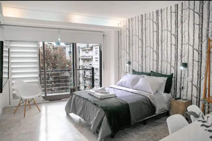 Acogedor Estudio En Recoleta - Buenos Aires