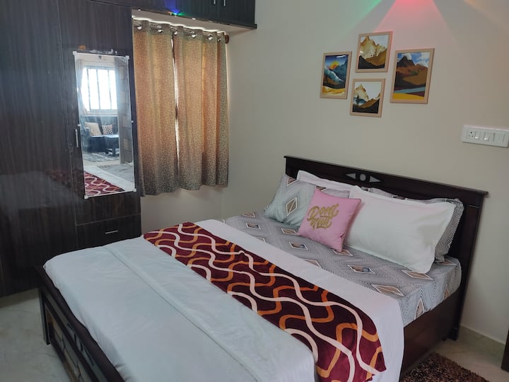 Warm Welcome 1 Bhk Penthouse Hsr/ac/wi-fi/gas-hob - 邦加羅爾