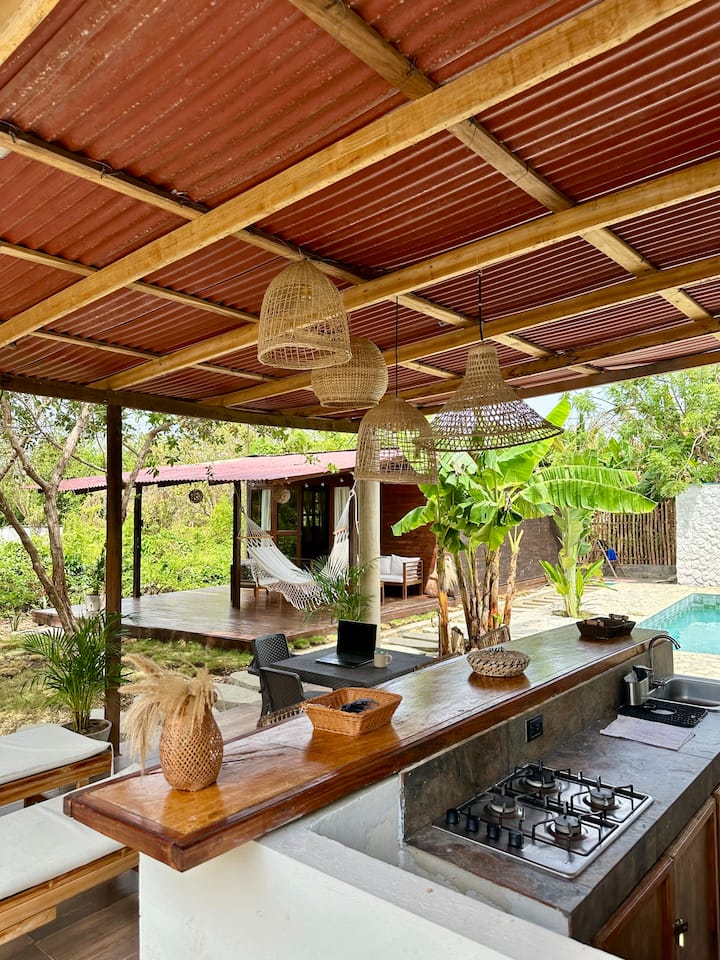 Cabaña Privada Con Piscina Y A/c En Isla Fuerte - Córdoba (Colombia)