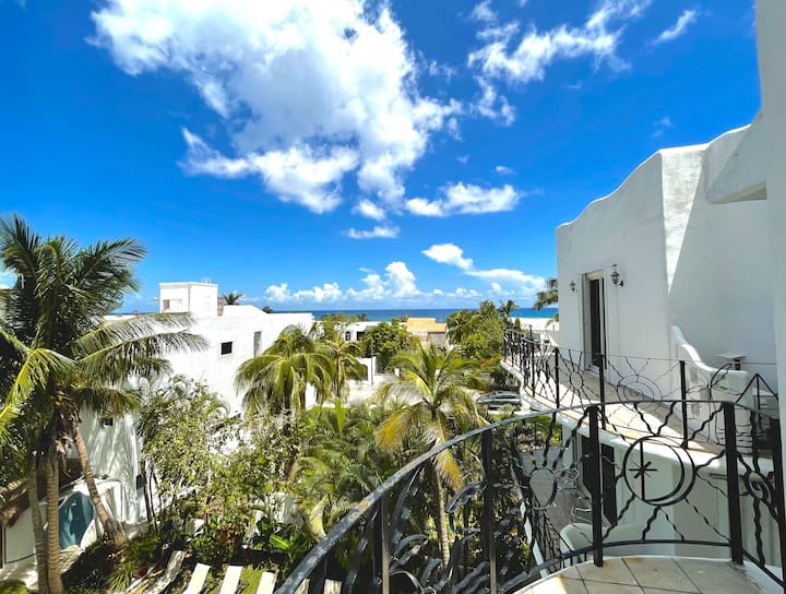 Appartement 3 Chambres Avec Vue Sur L'océan | Accès à La Plage + Piscine - Cozumel