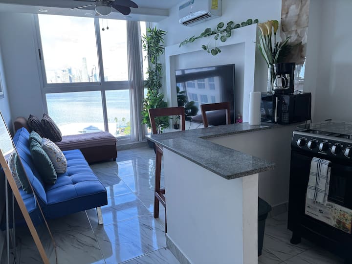 Bello Encantador Elegante Familiar Vista Al Mar - Panama City