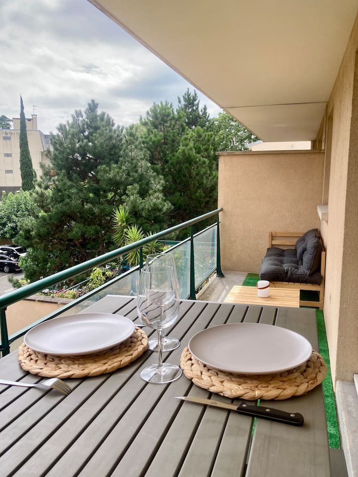 Joli Studio Avec Grande Terrasse Et Parking - Charenton-le-Pont