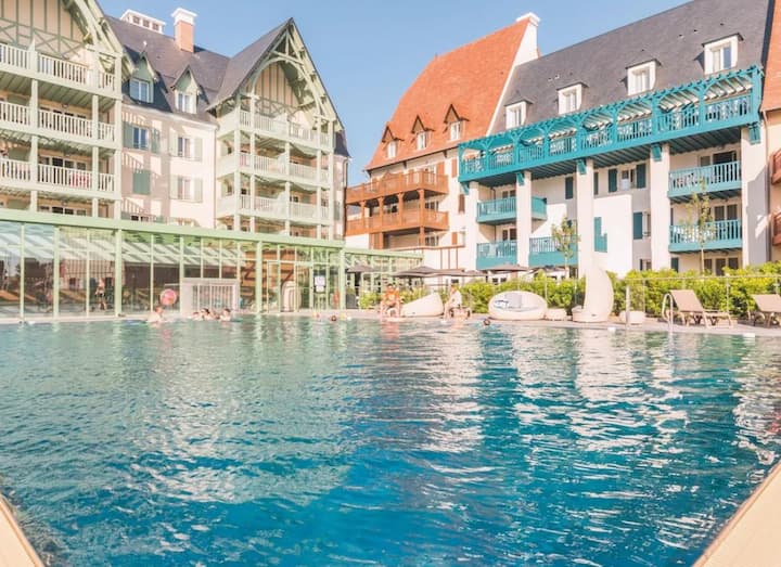 Last Minute_ 80m2 Piscine+spa Vue Port 8p 5* - Deauville