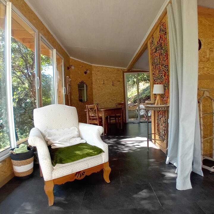 Gîte En Bois Avec Vue Splendide, Piscine, Sauna - Parc national des Cévennes