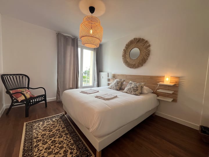 "Le Chardonneret" Bel Appartement Fonctionnel - ibis Caen Porte De Bretagne