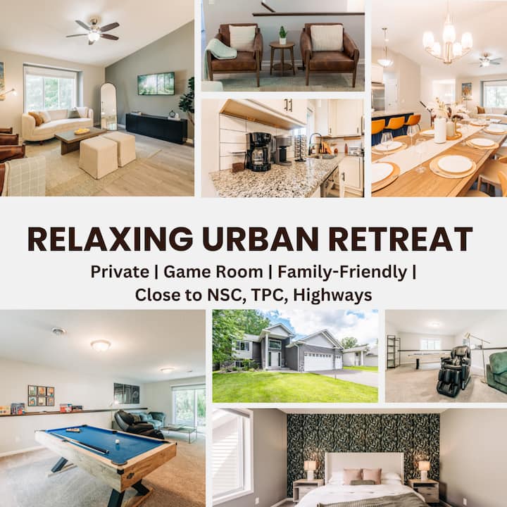 Family Stay Near Nsc W/ Games| Easy Highway Access - Blaine, MN