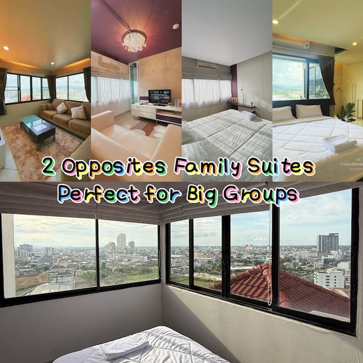 2 Opposite Family Suites • Perfect For Big Groups - Hat Yai