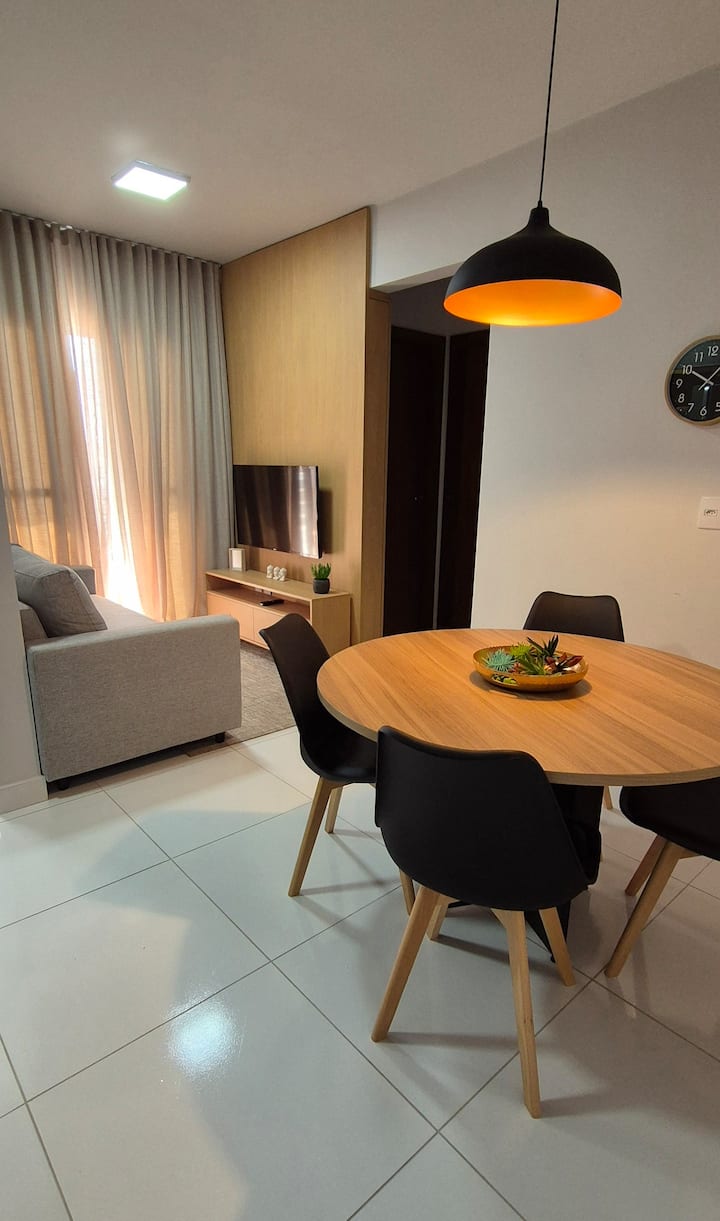 Novo Apto Próximo Ao Shopping C/ Ar Na Sala - Cuiabá