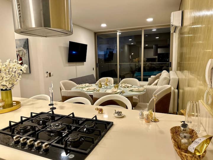 3brr Apto Luxury -Samaria Club - Santa Marta