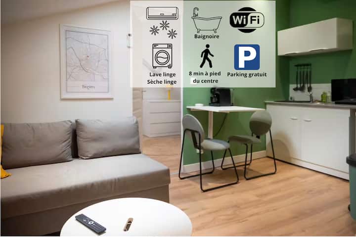 Mini Loft Climatisé Au Cœur De Béziers - Béziers