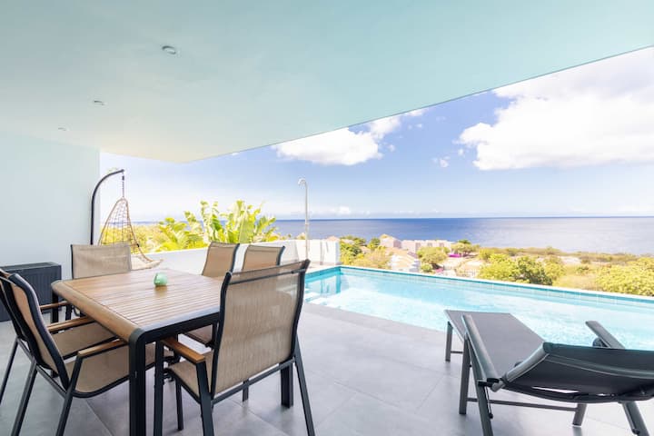 Blue Horizon Villa | Infinity Pool & Ocean Views - Curaçao