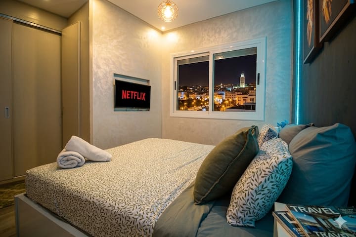 Vue Montagne Chefchaouen - 2br Parking Et Wifi - Akchour