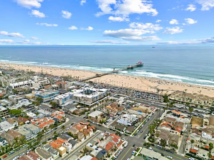 Newhome Walking Tobeach&downtown - Huntington State Beach, Huntington Beach