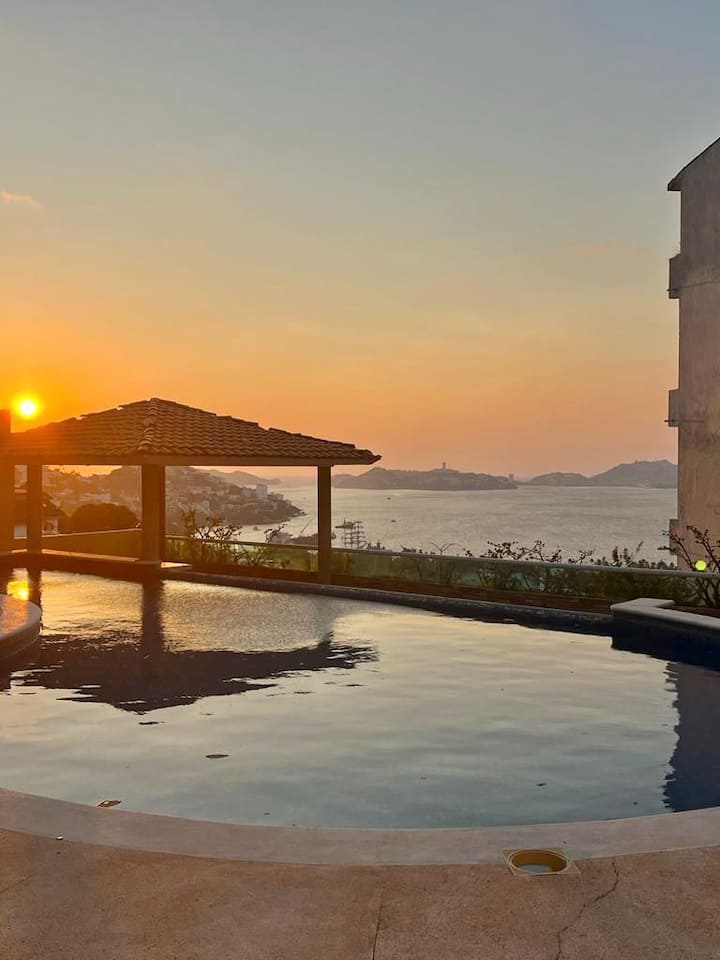 Casa Anna, Pet Friendly, Vista A La Bahía - Acapulco