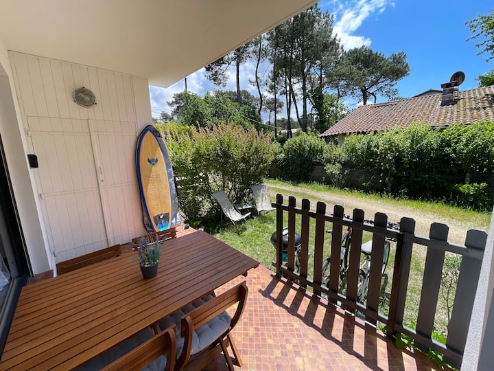 Appart Terrasse Proche Plage/forêt/surf/vélo/lac - Mimizan