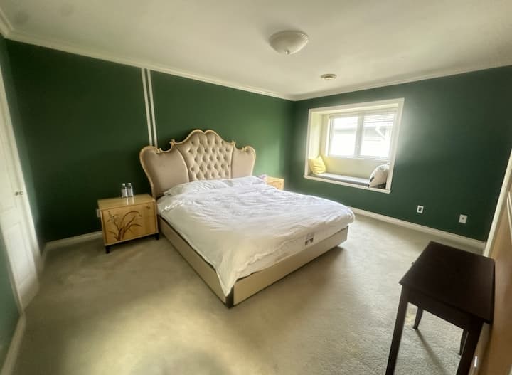 Kingbed Full Bathroom 10 Min Yvr - Delta