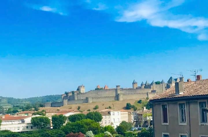 Appartement T2 Avec Vue Château - Carcassonne