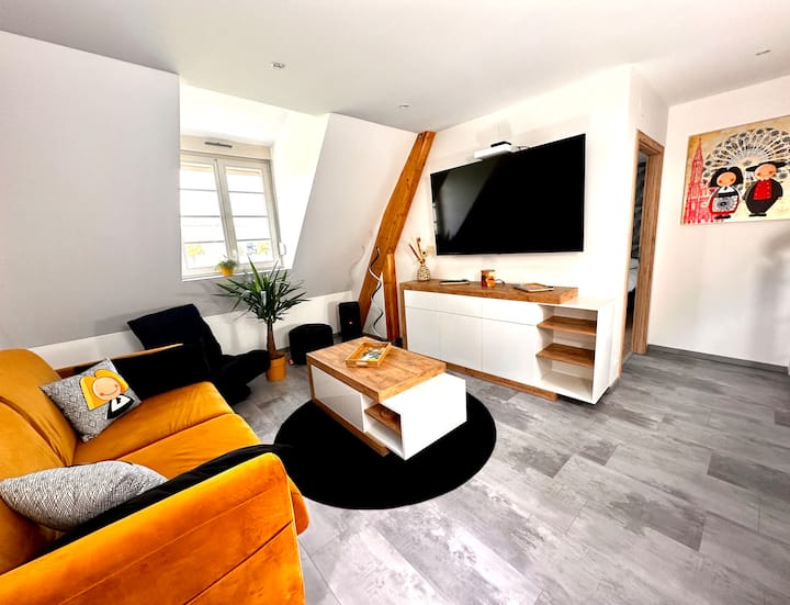 Joli Duplex Hypercentre Calme Parking 
Confort 5* - Haguenau