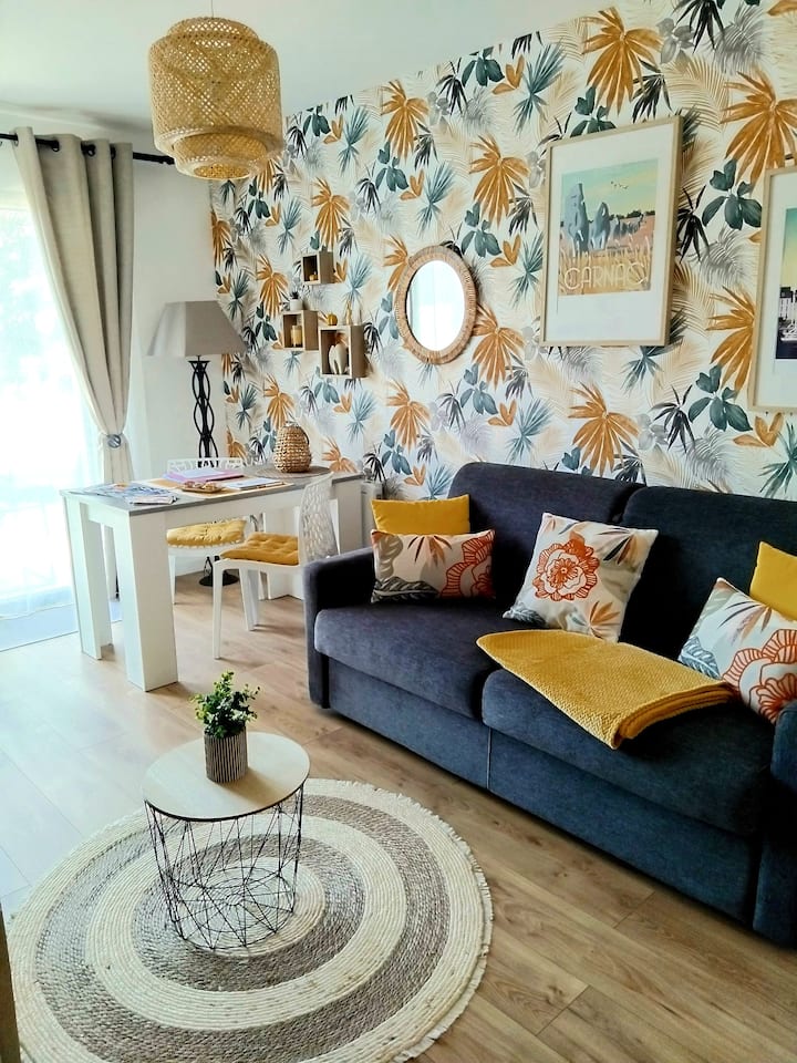 Votre Joli Studio Cosy à Meriadec (Meublé Classé) - Le Bono
