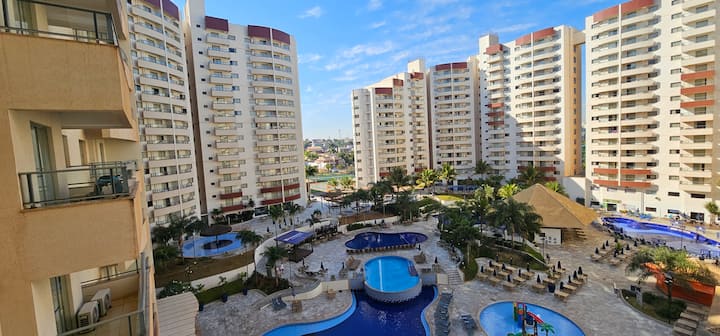 Apto No Whyndham Royal Star - Olímpia