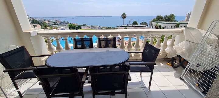 Sisley 1061 - F2 Terrasse Avec Vue Mer - Cannes