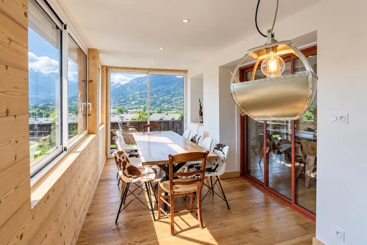 Apt Design | 3 Ch 3 Sdb | Télécabine&vue Montagne - Saint-Gervais-les-Bains