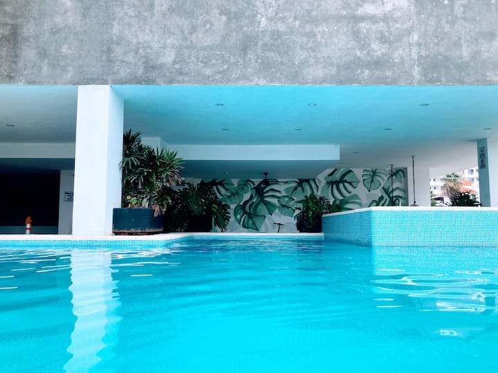 Vista Al Mar: Alberca, Jacuzzi, Gym Y Terraza - Mazatlán