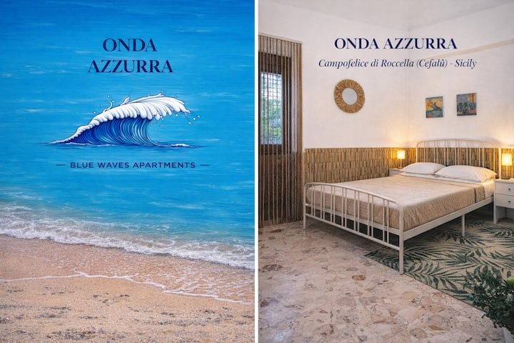 Sicily Apartment 1 - Blue Waves 10 Min From Cefalù - Campofelice di Roccella