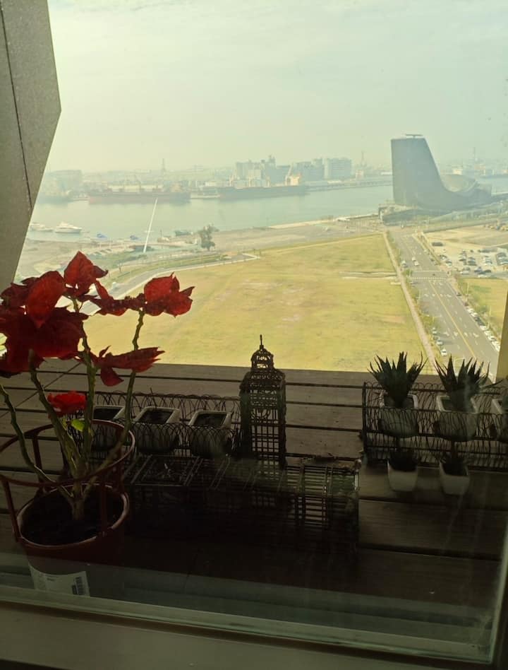 85f Sky Tower/ocean View /Queen Size Bed/免治馬桶（限月租） - Taiwan