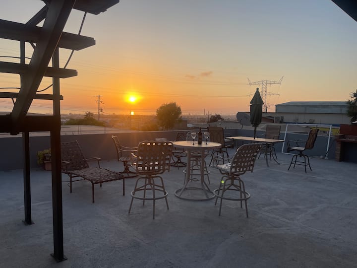 Hilltop Apt With Ocean View - Playas de Tijuana